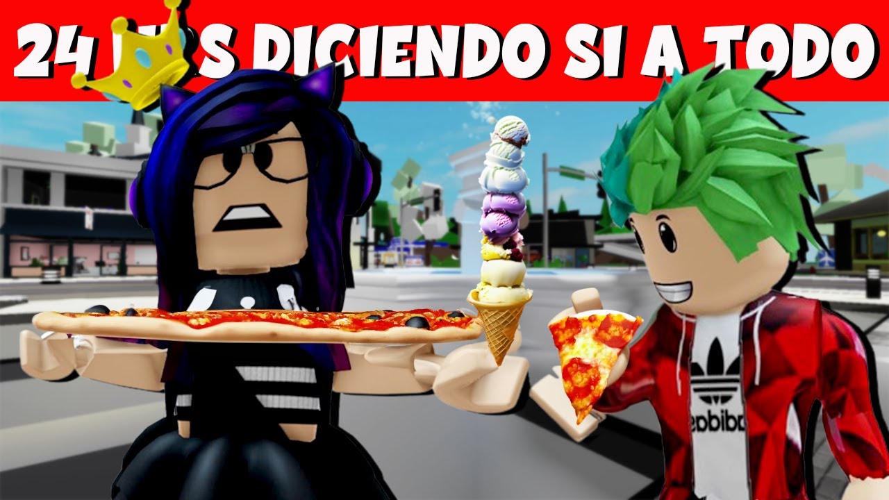 24 Hours Saying YES to EVERYTHING to KARIM in Brookhaven | Kori Games