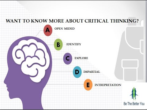 What is critical thinking skills?