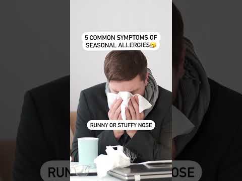 5 common symptoms of seasonal allergies |Revive Hospitals