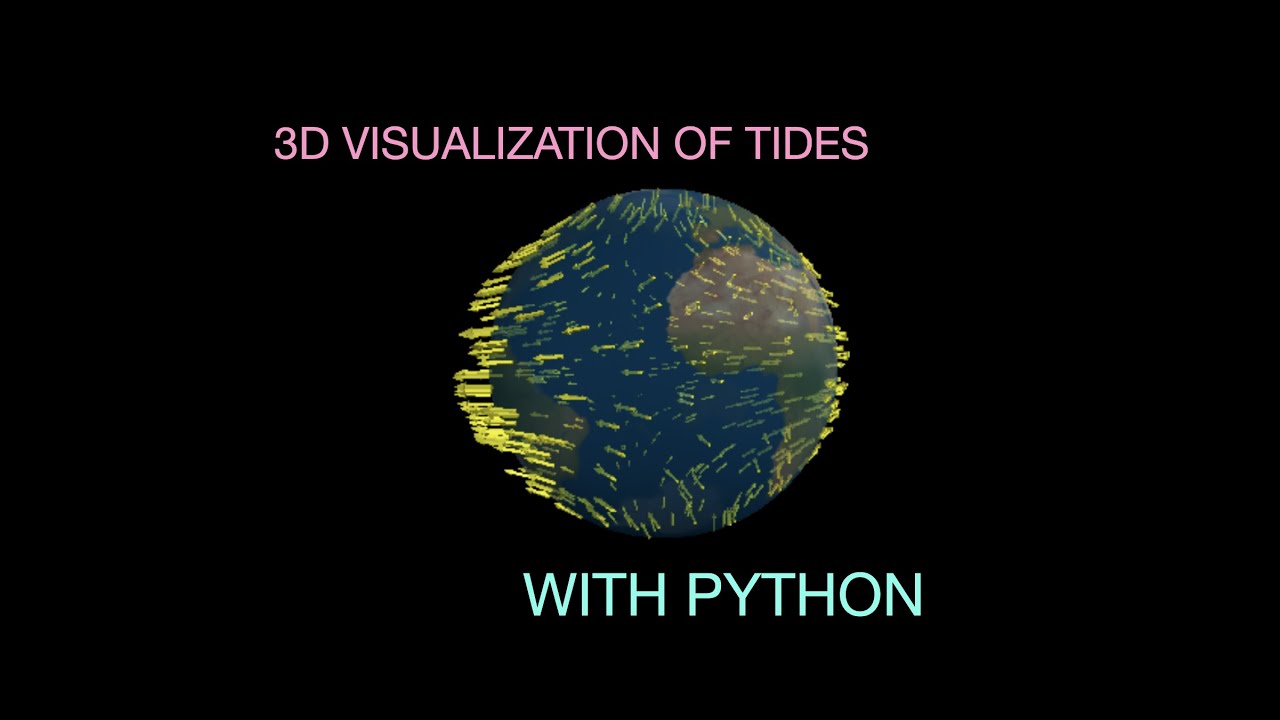 Visualizing Tides in 3D with Python