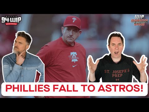 Disappointed in Phillies’ Late-Game Collapse | Rob Thomson’s Mistake? | 94 WIP Morning Show