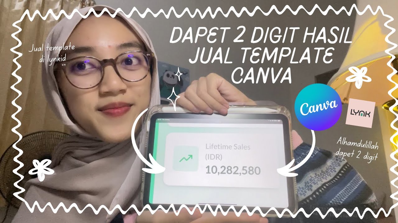 How to sell Canva templates to earn passive income from LYNK🤑💸