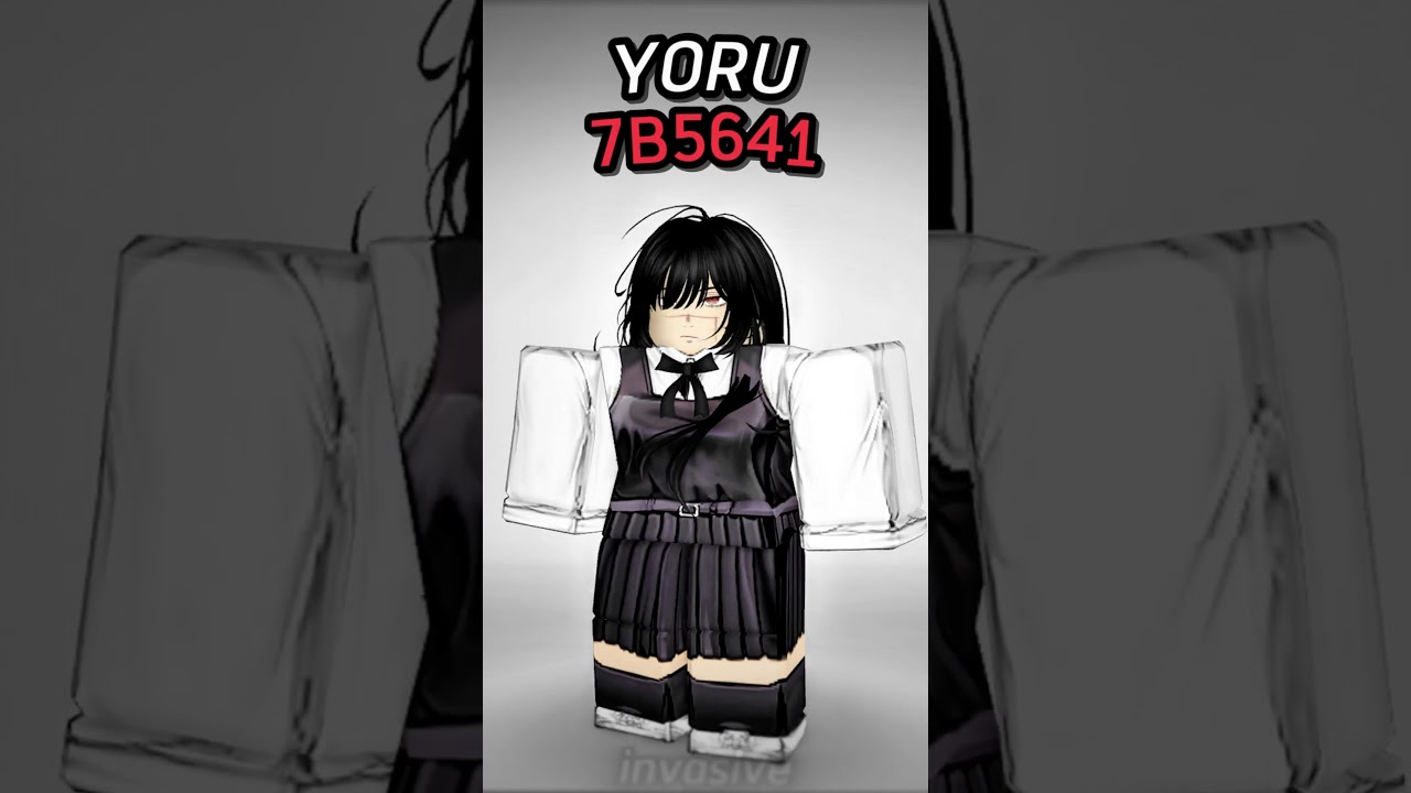 Roblox YORU Chainsaw Man Outfit Idea #shorts