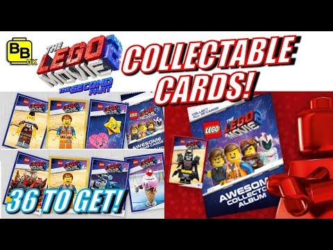 IT'S TRADING TIME!! LEGO MOVIE 2 COLLECTABLE TRADING CARDS PROMOTION!!