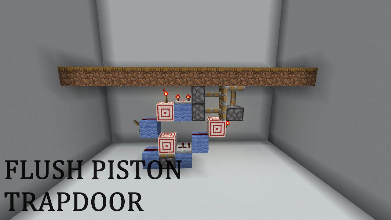 Expandable Flush Piston Trapdoor | JAVA