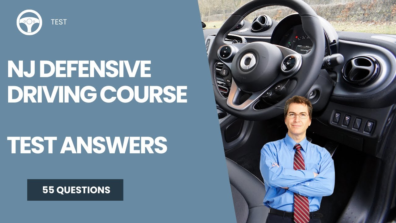 NJ Defensive Driving Course Test Answers ‐ 2026