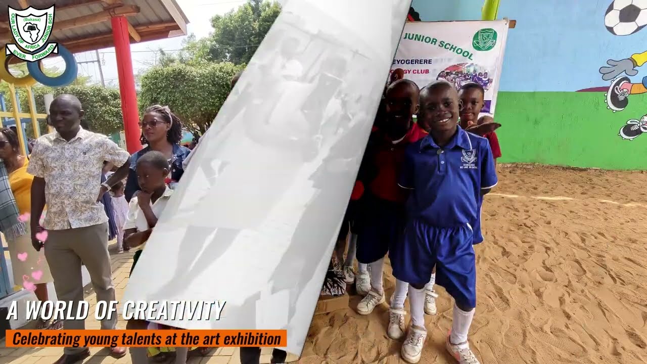 Hands-on learning in action—creativity unleashed AT OUR LADY OF AFRICA JUNIOR SCHOOL BUKASA