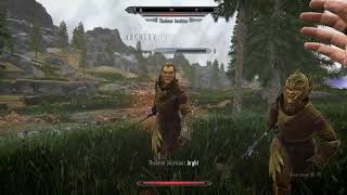 Killing Thalmor in the middle of storm at Skyrim Special Edition Nexus ...