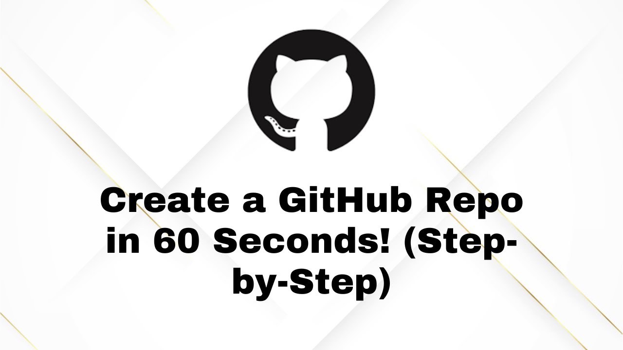 How to Create a GitHub Repository in 2025 (Step-by-Step Tutorial!)