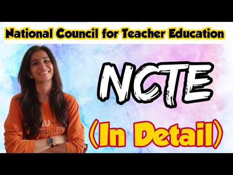 NCTE | National Council for Teacher Education | M.Ed. | UGC NET Education | Inculcate Learning