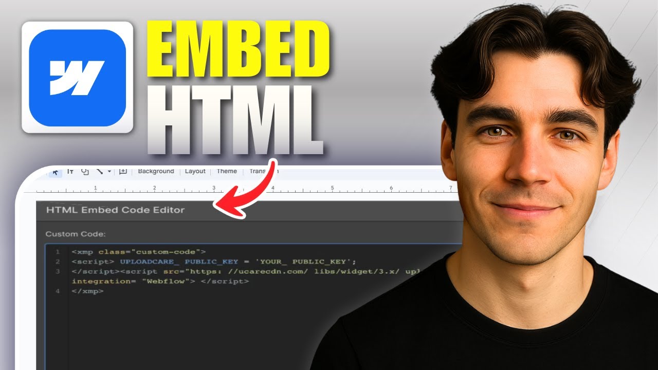 How To Embed HTML Code Into Webflow (Tutorial 2026)