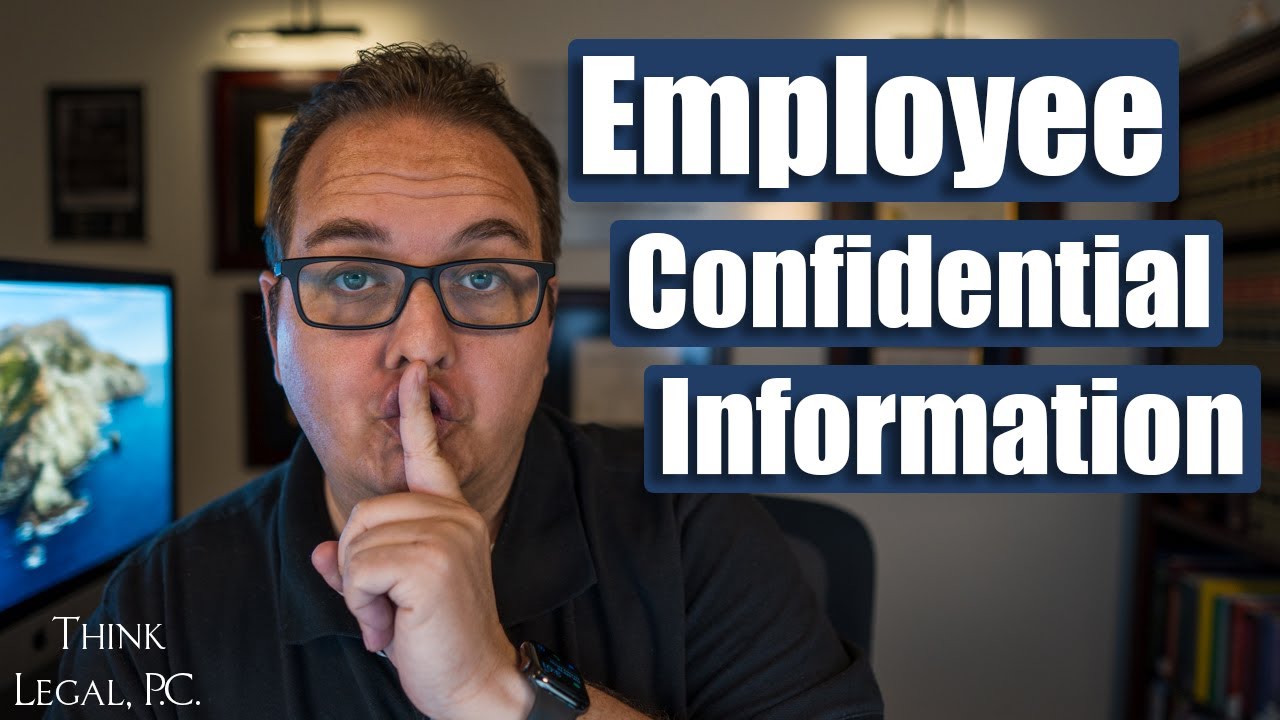 Confidential Employee Info: What You MUST Keep Private (or Face Legal Trouble)