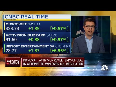 Microsoft, Activision revise terms of deal in attempt to win over U.K. regulator