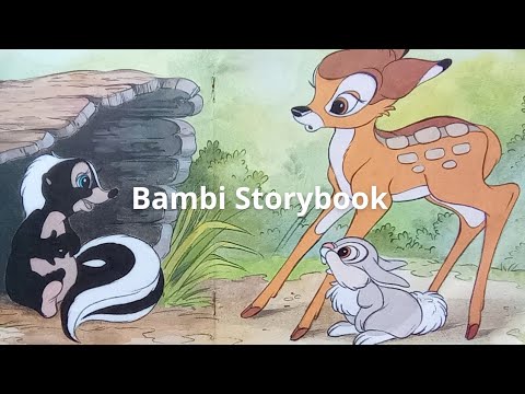 Bambi Storybook Read Aloud (Bambi Meets Thumper, Flower The Skunk And Friend Owl)