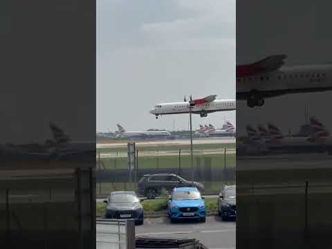 Logan air ATR 72-600 Landing Into London Heathrow Airport 🤩🔥😮‍💨🏴󠁧󠁢󠁳󠁣󠁴󠁿
