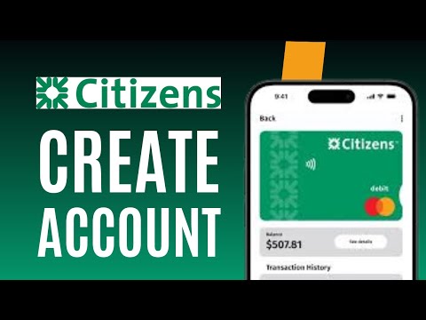 How to Create Citizens Bank Account Online