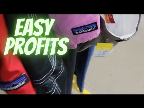 I spent all day in 1 THRIFT STORE (Actually 3 hours). Patagonia, Kuhl, Lululemon, Staub,
