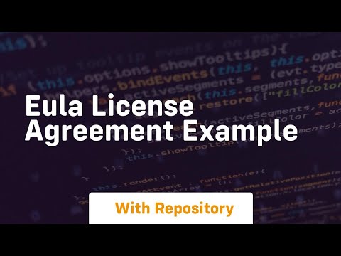 eula license agreement example