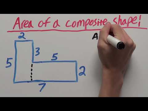 How to find the Area of a Composite Shape