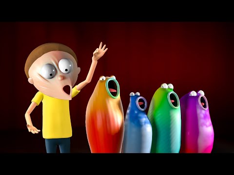 Elastic Man Morty with Blob Opera - Funny Choir