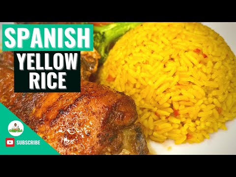 Spanish Yellow Rice Recipe | How to make Spanish Yellow Rice | Yellow Rice Recipe | Arroz Amarillo