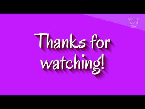 How to say "micron"! (High Quality Voices)