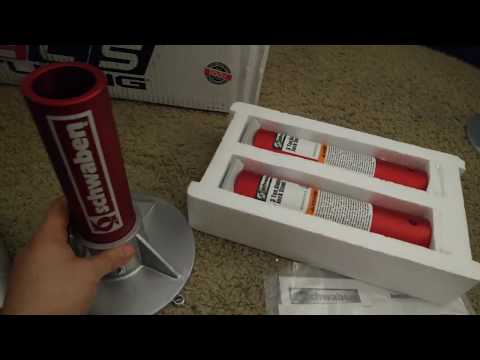 Unboxing of Schwaben 3 Ton Aluminum Jack Stands