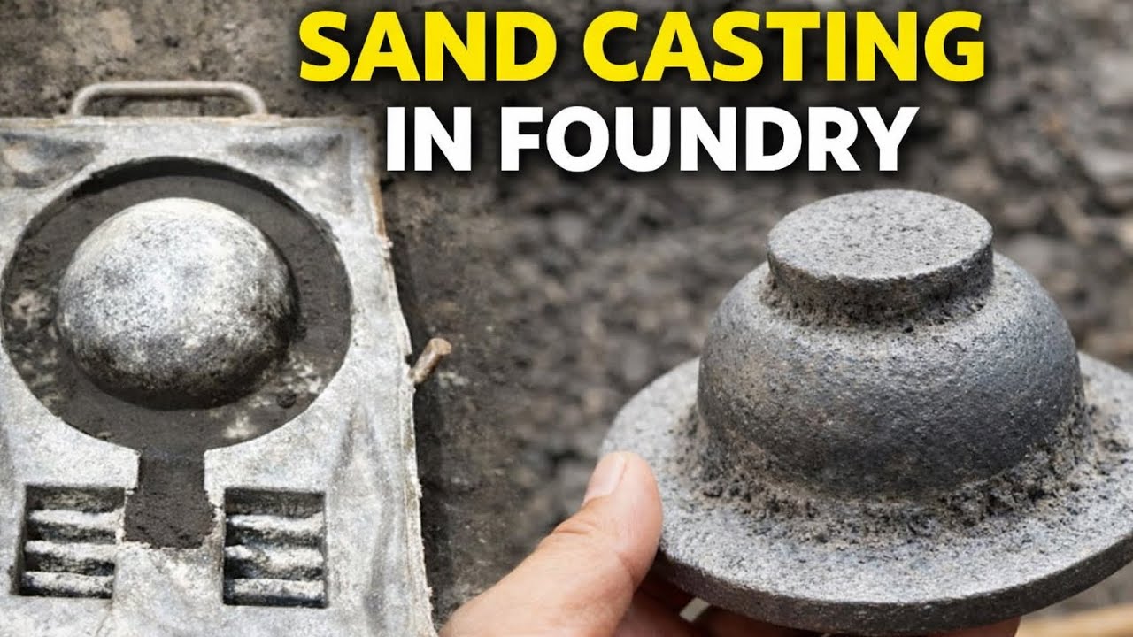 Complete Sand Casting Process in Foundry | Raw Metal Casting Step by Step