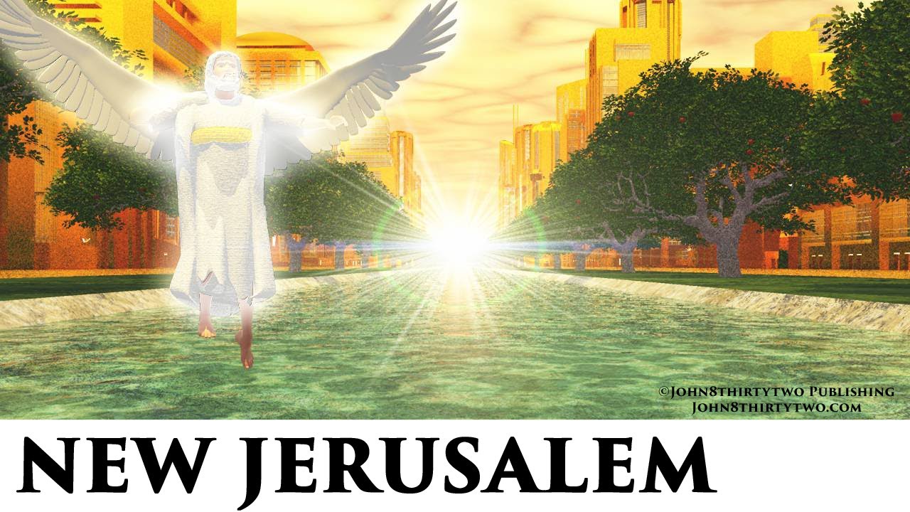 What will The New Jerusalem look like? Revelation 21 & 22. Vision of New Heaven New Earth, Holy City