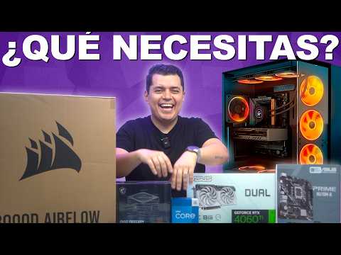 ¿QUÉ NECESITO para ARMAR PC GAMER en 2025?