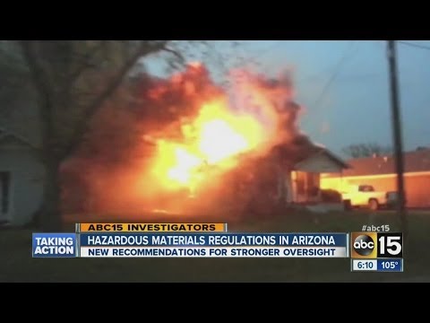 Hazardous materials regulations in Arizona