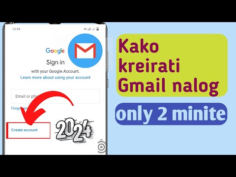 Kako kreirati Gmail nalog bez telefonskog broja (2024)Gmail kreirati nalog