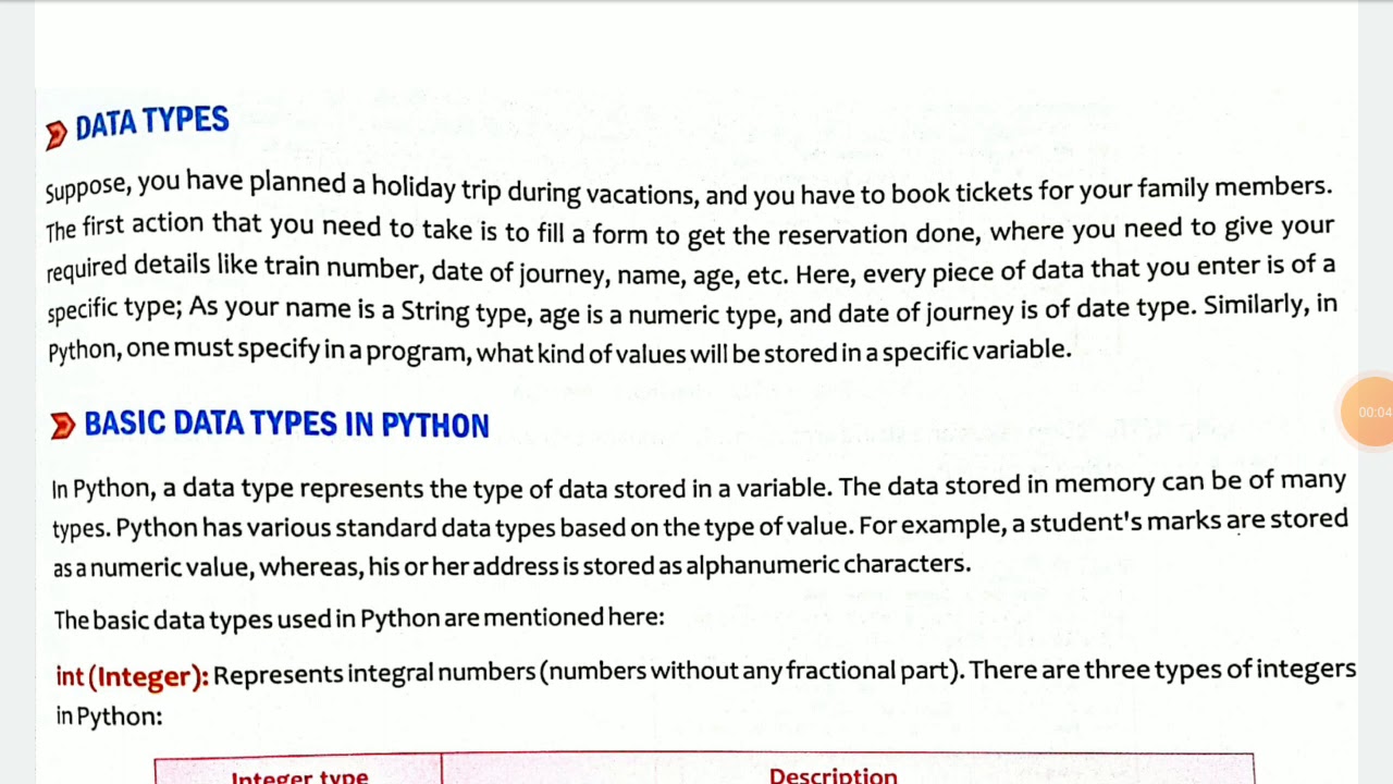 6TH COMPUTER CH-8 INTRODUCING PYTHON VIDEO - 4