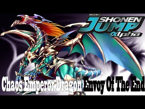 Chaos Emperor Dragon - Envoy of The End - Next Shonen Jump Promo with Errata