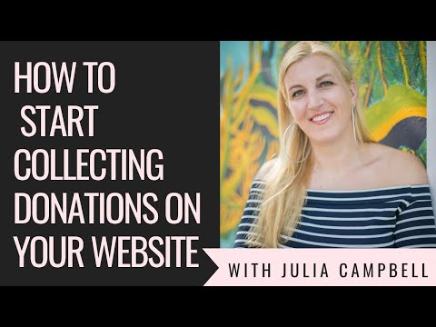 How to Set Up The Donate Button and Start Collecting Donations On Your Website