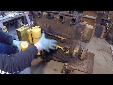 Caterpillar D2 #5J2115 SP - Engine Teardown for Parts Day 2, and The Rest of the Story...