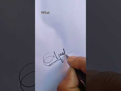 Sign your signature .. Rajesh #signature #design #sign #art #youtubeshorts #viralshorts #superwrite