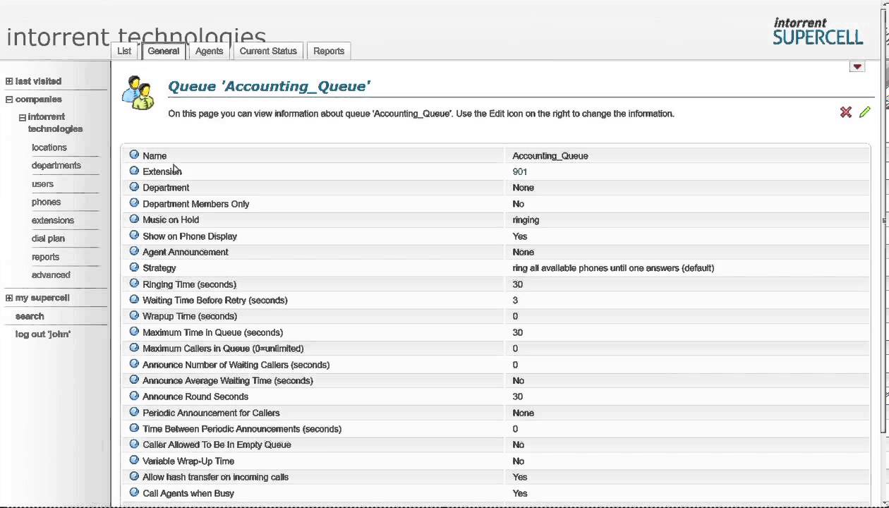 Intorrent Admin Tutorial: Adding Agents to a Queue