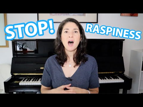 HOW TO FIX A RASPY VOICE