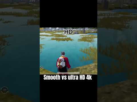 Ultra HD Graphics vs Super smooth๐ฑGraphics in BGMI | #short#shortvideo#youtubeshorts#4kstatus#PART 2