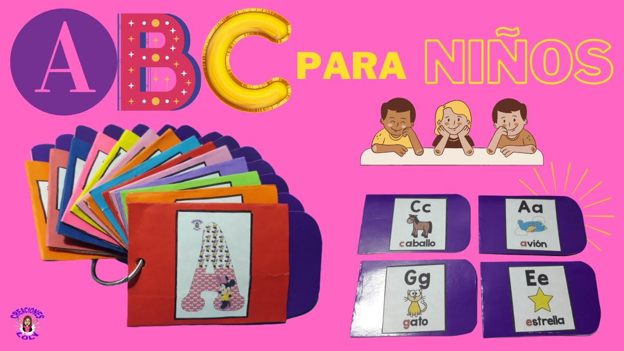 Children's ABCs with Recycled Materials - Loly Creations