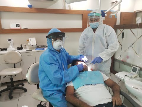 This is how we treat our Patients @Dr. Sharma's Dental Clinic after COVID-19