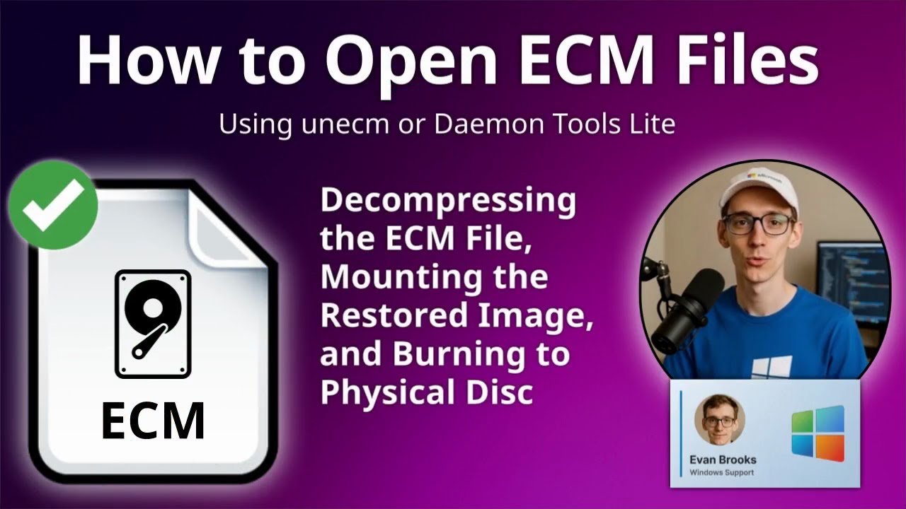 How to Open ECM Files (unecm or Daemon Tools Lite)