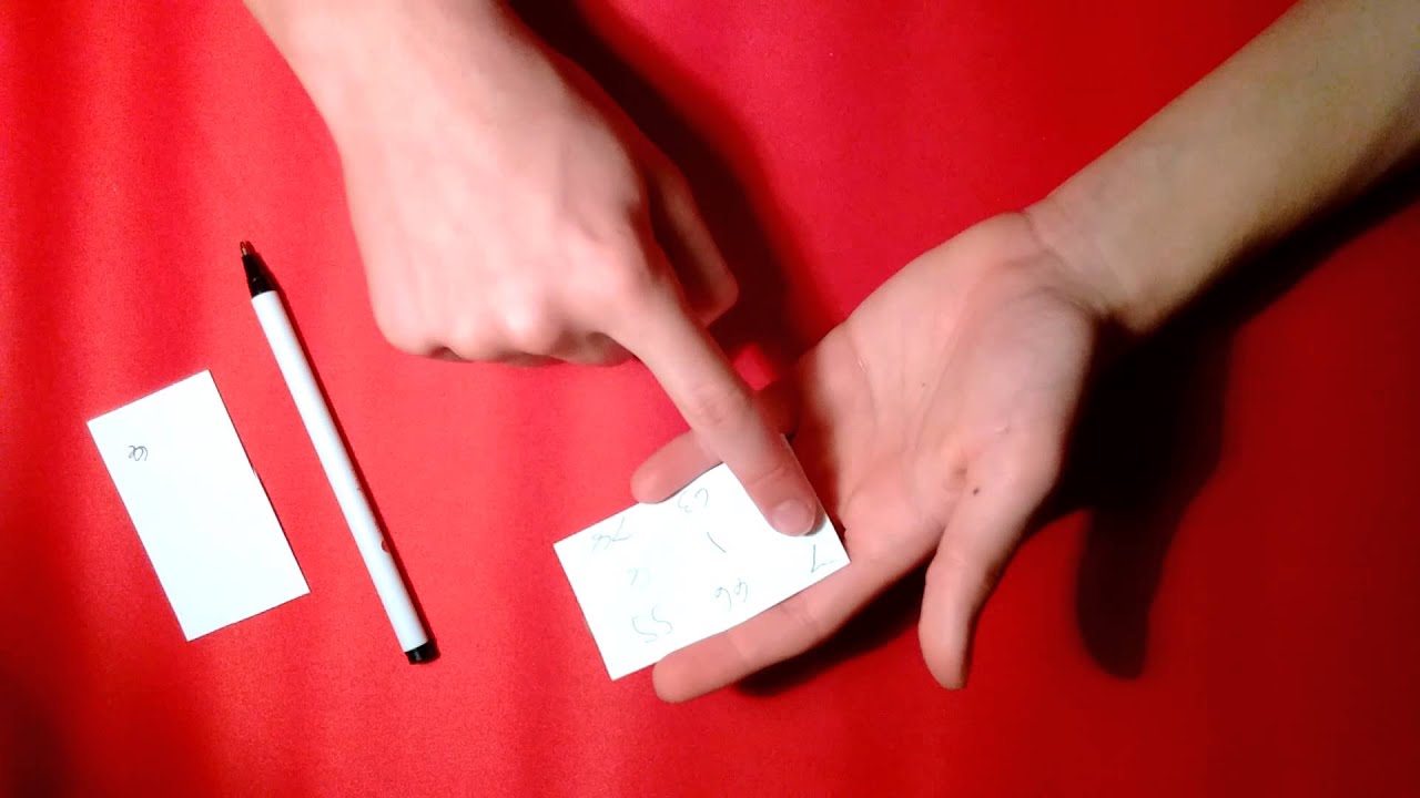 Amazing Prediction Trick!! Performance and Tutorial