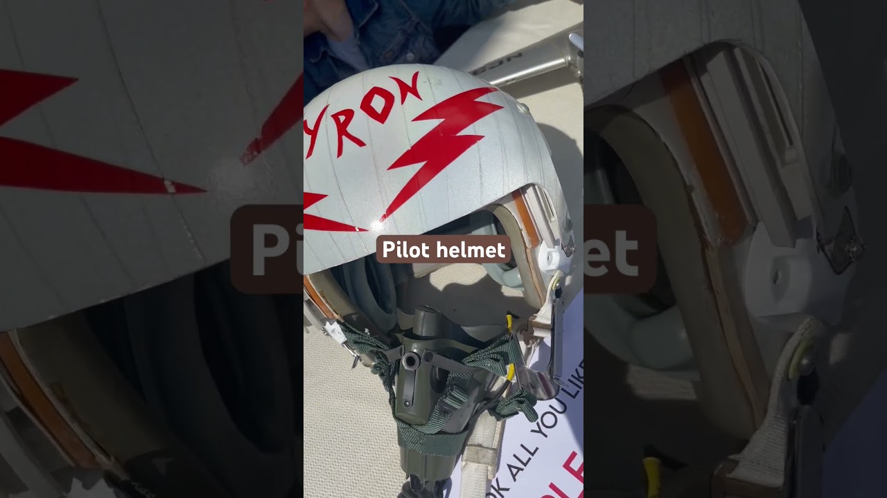 Pilot helmet #viral #trending #shortvideos #pilot #helmet #usa # youtubefeed