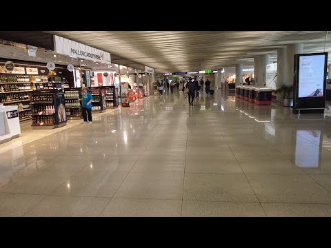 Quick tour of Palma De Mallorca Airport in Spain (PMI)