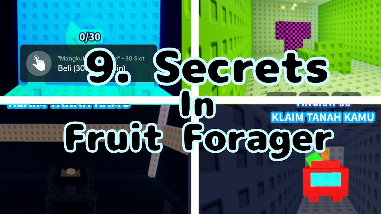 9 Secrets or Easter eggs in Fruit Forager!