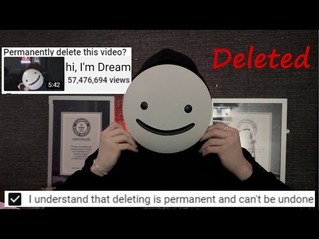 Why did Dream delete his viral face reveal video? Real reason explored