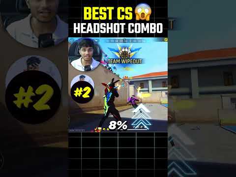 Best Headshot Character Combination for CS Rank 🔥🤫 Free Fire #shorts || FireEyes Gaming
