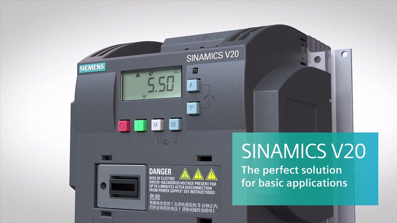 SINAMICS V20 basic solutions converter